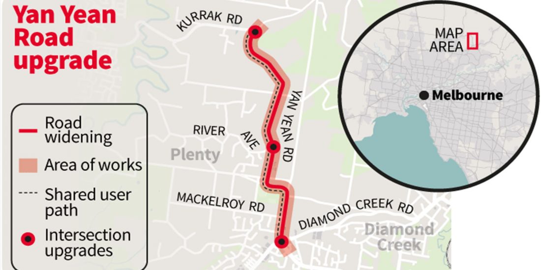 EOI Open on Huge Yan Yean Road Upgrade Contract. | iSeekplant