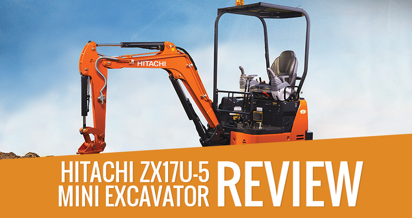 Hitachi ZX17U-5 Mini Excavator Review & Specs | iseekplant