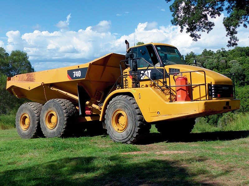 CAT 740 Articulated Dump Truck (ADT) Review & Specs | iseekplant