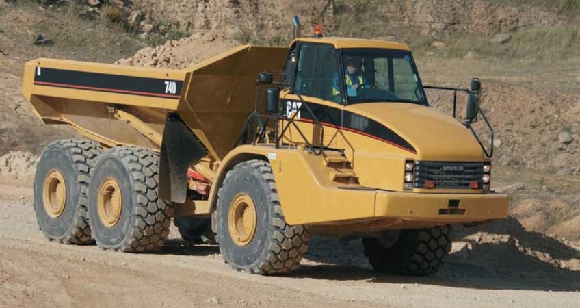 CAT 740 Articulated Dump Truck (ADT) Review & Specs