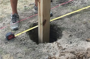 How To Dig A Hole For A Post