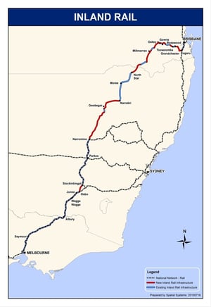 Inland Rail Project (Melbourne to Brisbane ) Guide