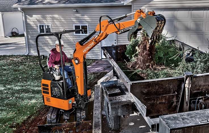 Hitachi ZX17U-5 Mini Excavator Review & Specs