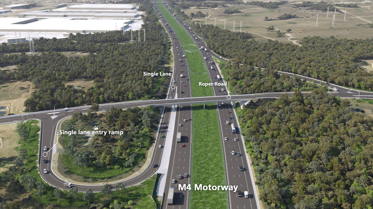 M4 Motorway Upgrade - Latest News & Updates | iseekplant