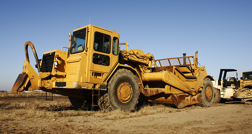 Types of Scraper Machines Used on Construction Sites | iseekplant