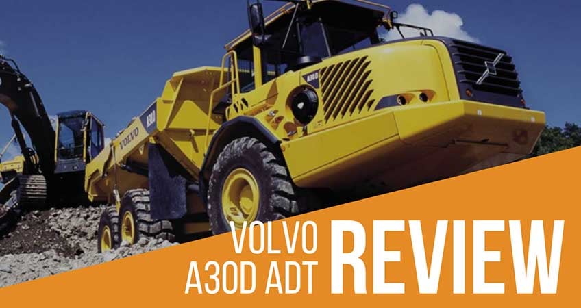 Volvo A30D Articulated Dump Truck (ADT) Review & Specs | Volvo Dumper ...
